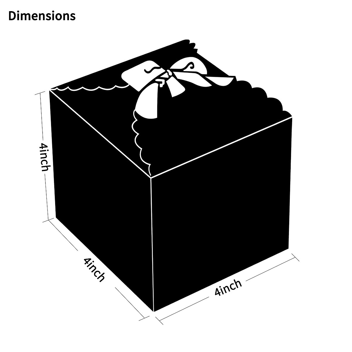 SHANSVYE Small Gift Boxes,Holographic purple Gift Candy Box with Ribbon Bulk,4x4x4 inches,Paper Gift Boxes with Lids for Presents,Decorative Gift Boxes,Party Favor Box (10, Gradient green)