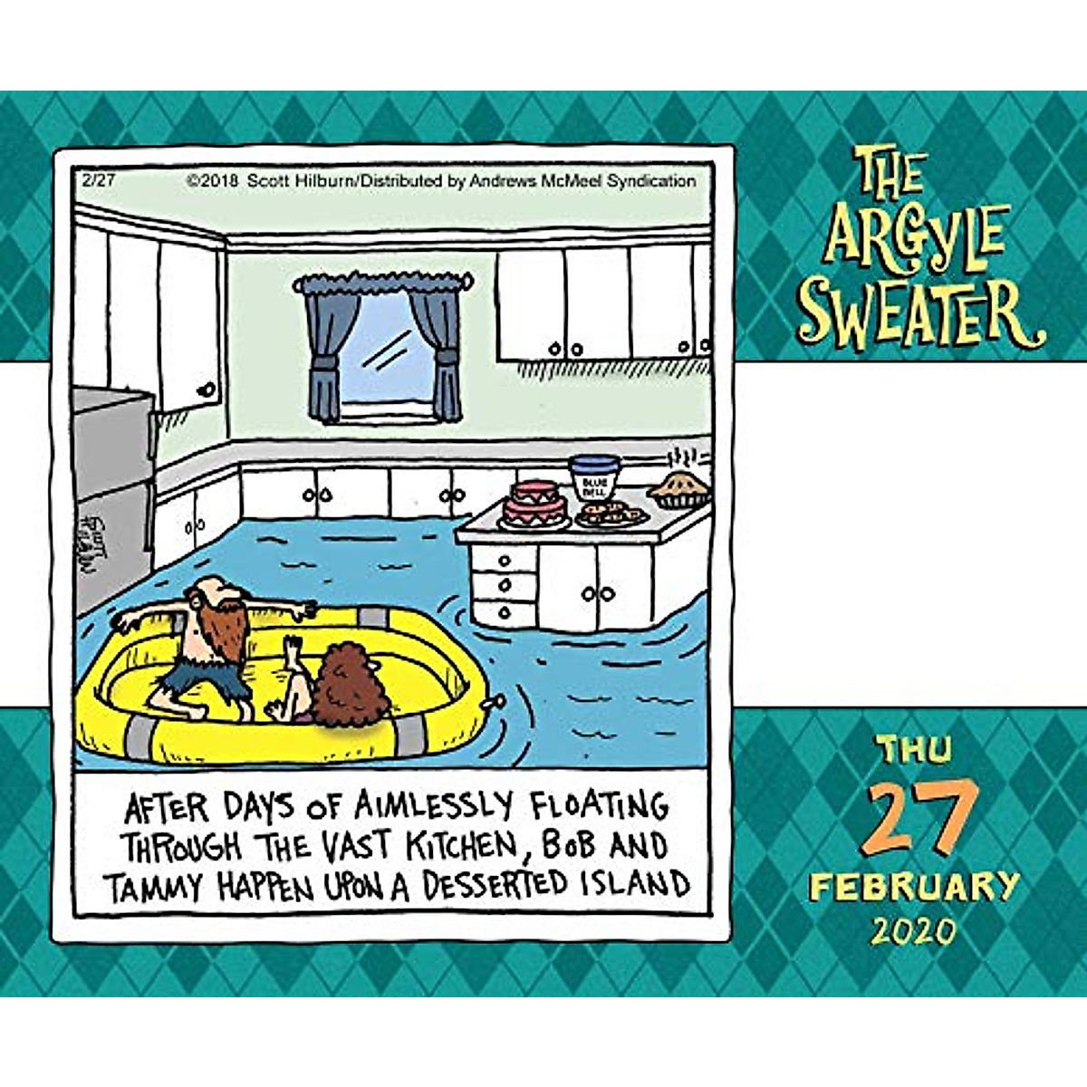 The Argyle Sweater 2020 Day-to-Day Calendar