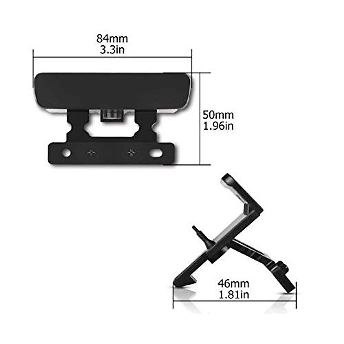 2 Packs Center Console Armrest Latch Lid for Chevrolet 2007-2014 and GMC Truck/SUV with "Front Driver & Passenger Split Seats setting " aka "AZ-3 Seat Setup" or "Bucket Seat"