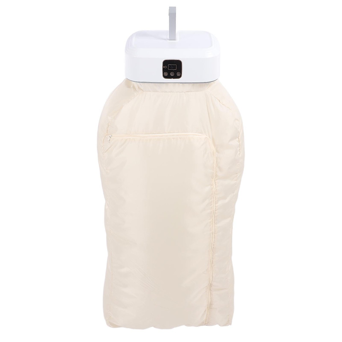 Compact and Portable Clothes Dryer, Foldable Electric Laundry Drying Machine with Remote Control, Spacious Capacity, Construction, Ideal for Apartment, RV, Travel (US Plug)