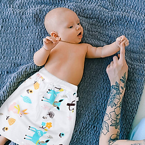 Potty Training Pants Cotton Baby Training Pants Cloth Diaper Skirts Sleeping Bed Clothes for Boy Girl Potty Training (Little Deer) Potty Training Underwear