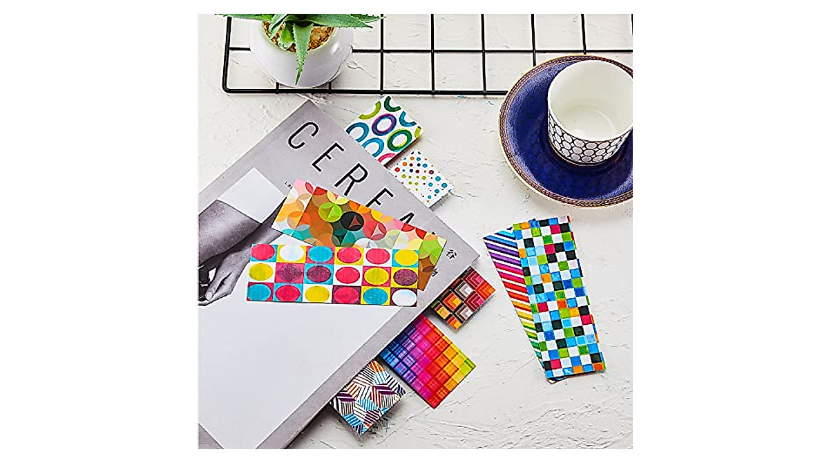 Kids Laminated Bookmarks - Durable & Colorful Reading Accessories