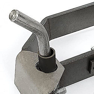 HECASA Rear Sleeve Hitch Adapter Compatible with Cub Cadet 3 Point Hitch Brinly Cub Cadet Hitch Lawn Mower Garden Tractor UnPainted Steel