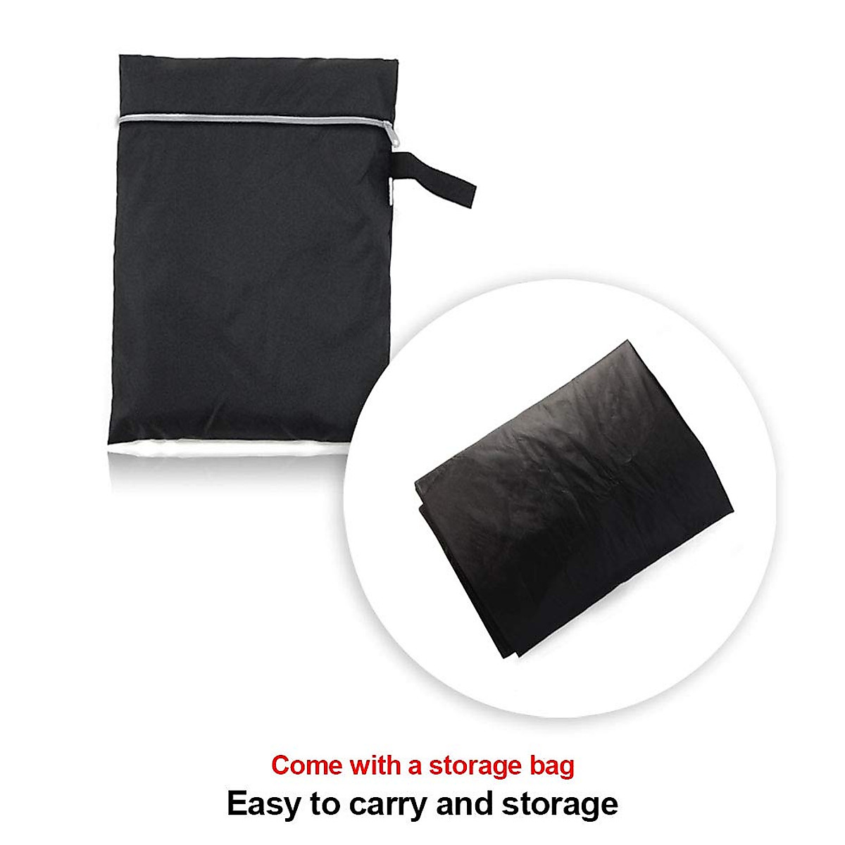 Thten Lawn Mower Cover,Waterproof Heavy Duty Push Mower Covers,Dust UV Protection,Secure Draw String and Large Size for Universal Fit with Drawstring & Storage Bag,Oxford 600D