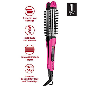 Revlon 2-in-1 Multi-Styler Flat Iron and Curling Wand