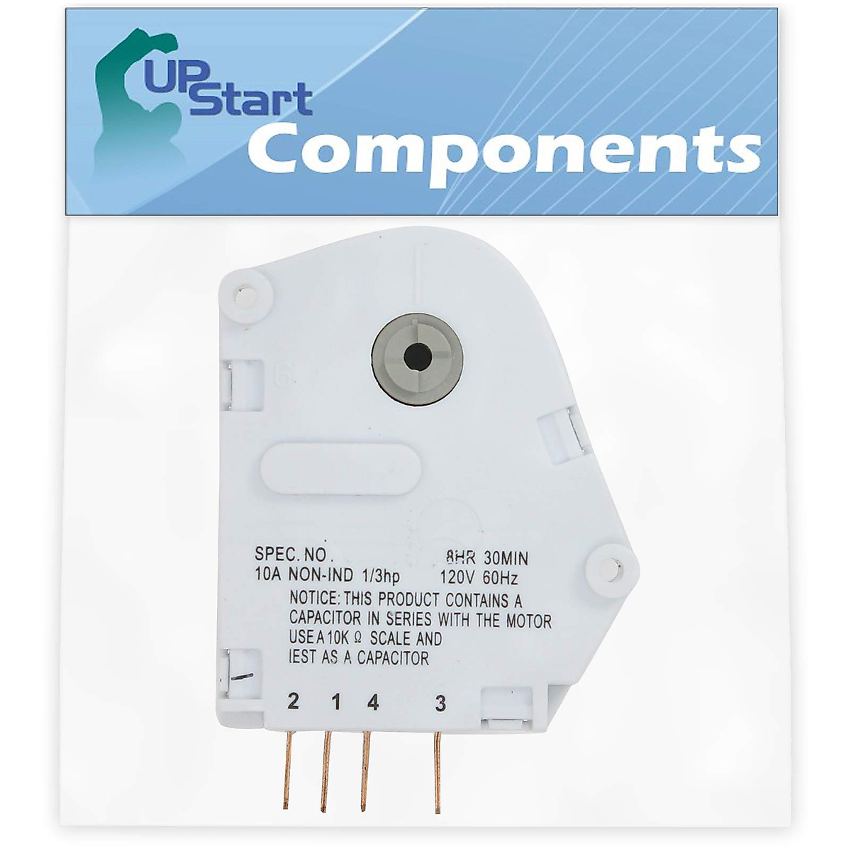 215846602 Defrost Timer Replacement for Part Number 604-73086 Refrigerator - Compatible with 215846602 Refrigerator Defrost Timer - UpStart Components Brand