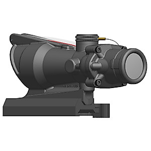 Trijicon 4x32 ACOG with Red Horseshoe/Dot M855 RCO Reticle and Quick Release Mount