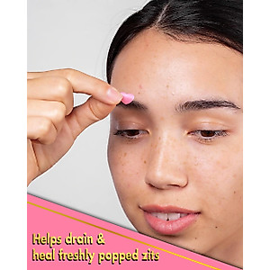 Truly Beauty Acne Treatment Bundle - Full Body Exfoliator with Pimple Patches and Hydrocolloid Back Patches