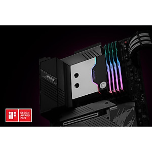 EKWB EK-Quantum Velocity 2 CPU Water Block D-RGB - 1700, Nickel/Satin Titanium