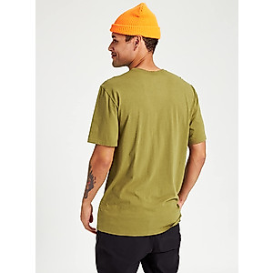 Burton Men's Standard Vault Short Sleeve Tee, Martini Olive, Medium