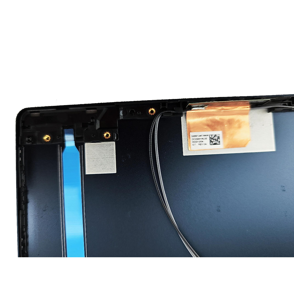 LTPRPTS Replacement Laptop LCD Cover Back Rear Top Lid w/Antenna for Lenovo ideapad 5 15IIL05 15ARE05 15ITL05 5-15IIL05 5CB0Z31048 Blue