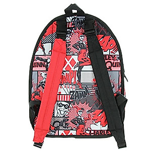 Harley Quinn Applique Backpack 12 x 18in