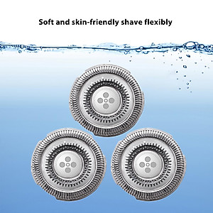 3 Pcs RQ12 Replacement Shaver Blades For PHILIPS NORELCO RQ12 Series Sensotouch 3D 1250XCC 1280X 1290X