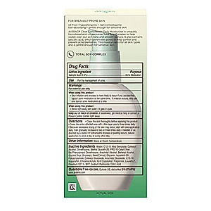 Aveeno, Facial Moisturizers Clear Complexion Daily Moisturizer Pump,4 fl oz