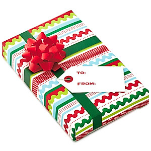 Hallmark Gift Card Holders, Green Ribbon (Pack of 6)