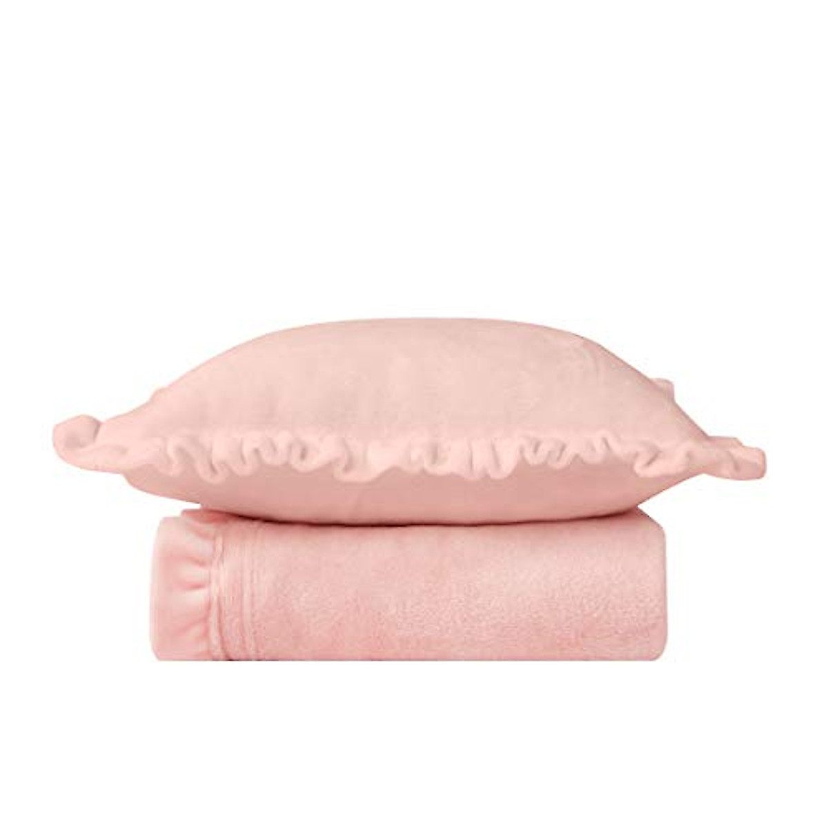 Rachel Ashwell Farmhouse Decorative Throw Pillow, 18X18, Pink