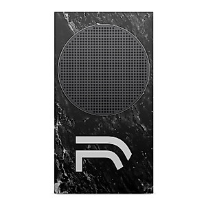 Head Case Designs Officially Licensed Juventus Football Club Black Marble Art Vinyl Sticker Gaming Skin Decal Cover Compatible with Xbox Series S Console