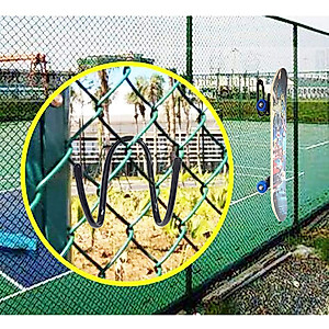 Pmsanzay Universal Design Wall-Mounted Rack - Adjustable Wall and Door Rack, Organizer, Hanger, Holder, Free Standing Rack Stand, Storage Clip for All Skateboard and Longboard - Metal Flexible Rack