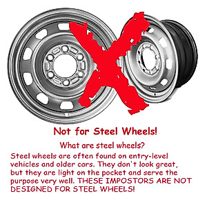 Fuel Rider Set of 4 17 Inch Gloss Black Wheel Skins Compatible with 14-19 Dodge Journey 17-19 Caravan Impostor for Style Wheel Rim Covers