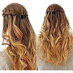 12 Pieces Hair Claw Clips Medium Size Hair Claws Hair Styling Accessories in 1.3 Inches for Women Girls