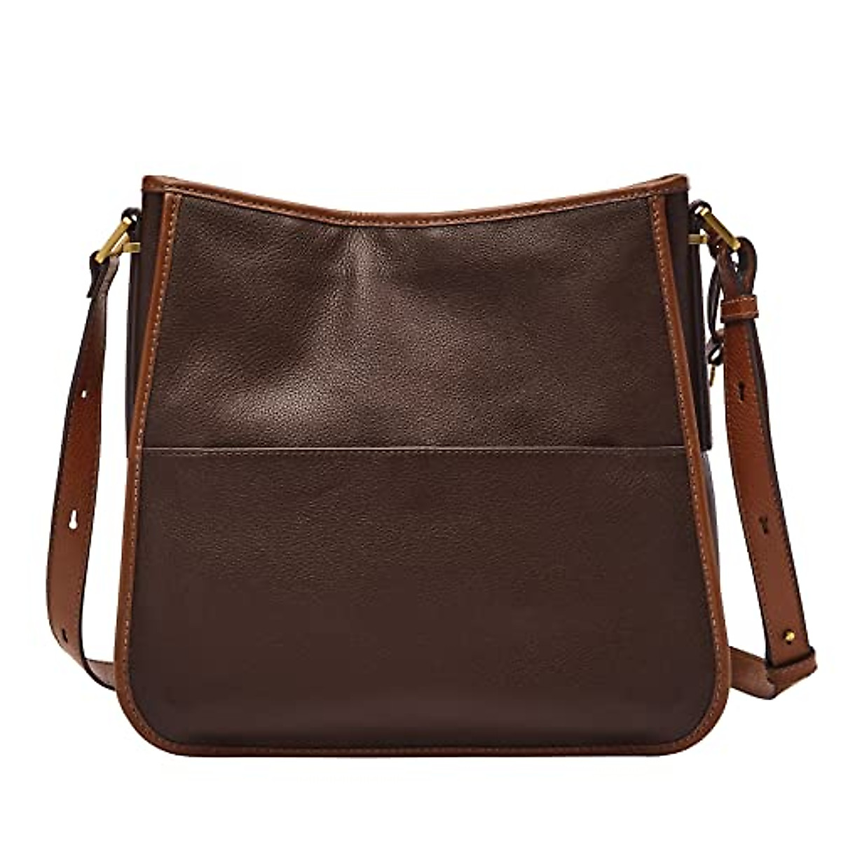 Fossil Women's Heritage Leather Hobo Purse Handbag