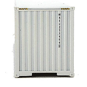 Walthers SceneMaster HO Scale Model of Matson (Gray, Blue) 40' Hi Cube Corrugated Side Container,949-8263