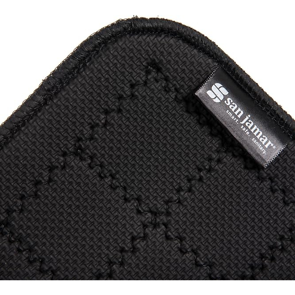 Carlisle FoodService Products Ultigrip Neoprene Commercial Hot Pad Pan Holder, 7" X 7", Black