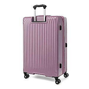 Travelpro Maxlite Air Hardside Expandable Luggage, 8 Spinner Wheels, Lightweight Hard Shell Polycarbonate, Orchid Pink Purple, Checked-Large 28-Inch