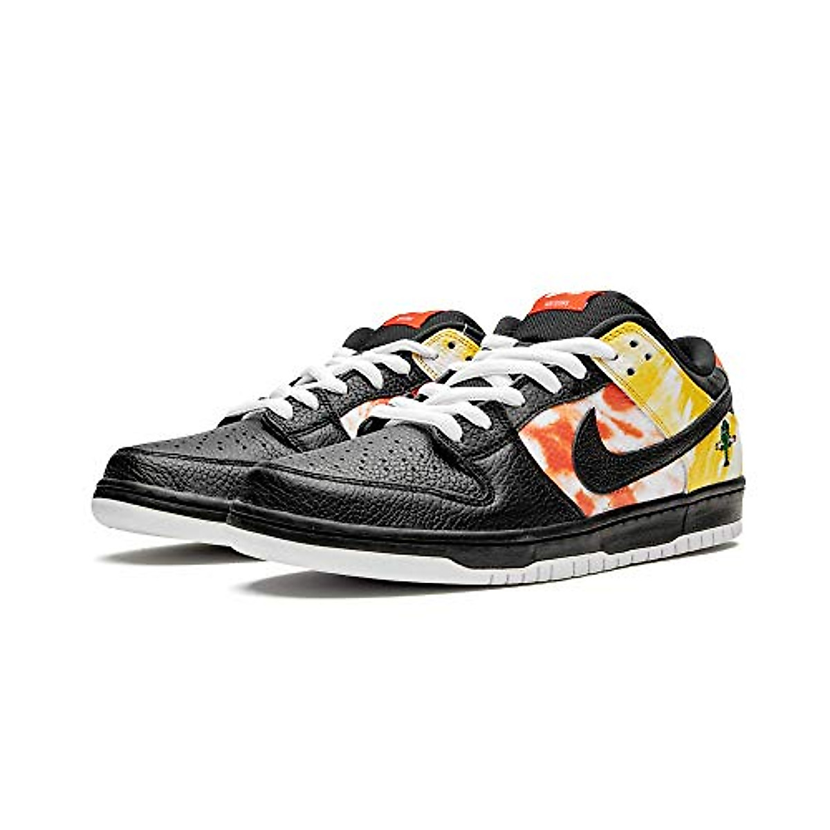 Nike Mens Sb Dunk Low Tie-Dye Rayguns 2019 - Black/Orange-flash Bq6832 001 Size - 10.5