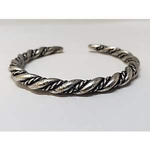 MUSEUM REPRODUCTIONS Viking Twisted Rope Cuff Bracelet