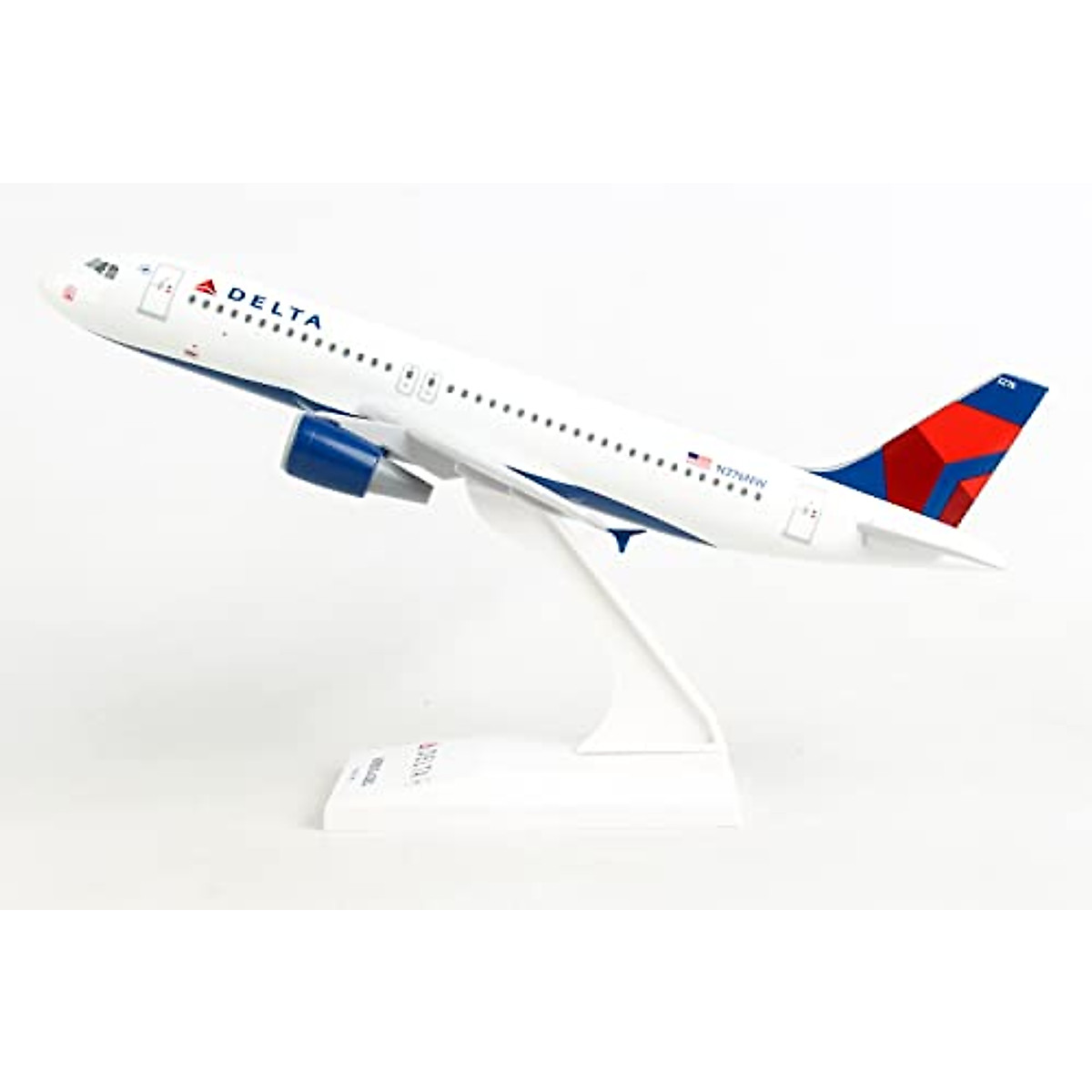 Daron Skymarks Delta 320 New Livery Airplane Model Building Kit, 1/150-Scale