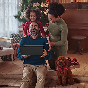 Black Gift Box 12" x 6" x 4" with Magnetic Closure Lid Gift Box for Presents,Bridesmaid Gifts Box,Cute Box,Birthday Gift box,Luxury for Gift Packaging, Magnetic Gift Box for Wrapping Gifts (Black)