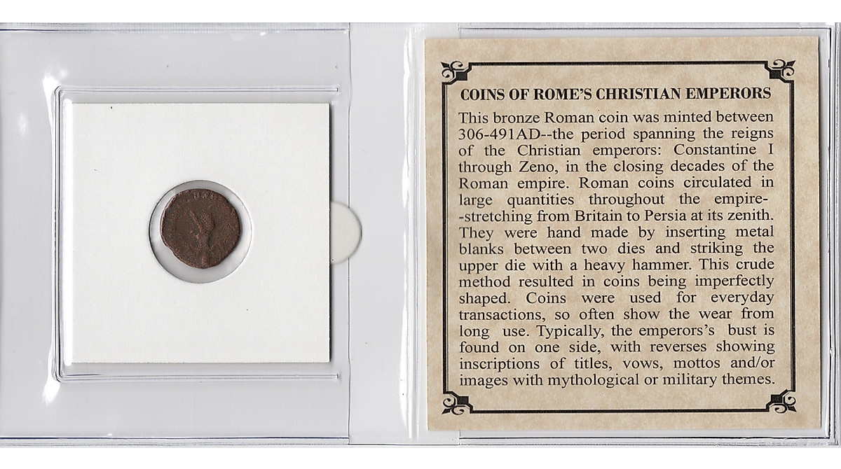 Valens Ancient Roman Coin - Certified Authentic Collectible