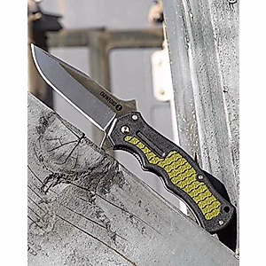 Cold Steel Crawford Model 1 Folding Knife with Pocket Clip, 3 1/2" Blade, Zy-Ex Handle