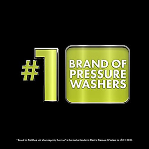 Sun Joe SPX2688-MAX 2050 Max PSI 1.8-GPM Max Electric High Pressure Washer for Cleaning Your RV, Car, Patio, Fencing, Decking and More w/ Foam Cannon