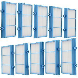 Gazeer 10 Pcs True HEPA Replacement Filters for Holmes Aer1 Series Total Air Filter Replacement Filters for HAPF30AT and HAP242-NUC