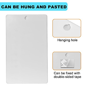 Chore Chart for Adults Planning Boards, Portable To Do List RV Memo Checklist Board for Multiple Kids Detachable Plastic DIY Message Home Travel Planning Reminder Chart