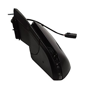 Kool Vue Driver Side Power Non-Heated Mirror for Ford Mustang 2015-2020 With Signal Light & Spotter Glass; Without Memory & Puddle Lamp Paintable