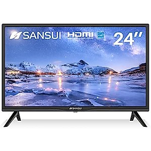 SANSUI ES24Z1, 24 inch HD (720P) LED TV with Built-in HDMI, USB, VGA