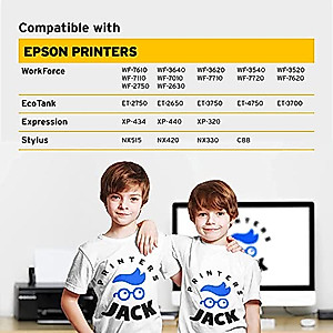 Printers Jack Sublimation Ink Refill Eco for Epson EcoTank Supertank Printers ET-2720 ET-2760 ET-2750 ET-15000 ET-4700 ET-3760 WF-7710 WF-7720 400ml/Anti-UV/Eco Series/Offer Free ICC