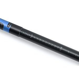 DROP + Fizan Compact Trekking Poles – Ultralight, Backpacking, Thru Hiking Poles, Adjustable, Collapsible, Customized Fit, EVA Grips, Blue (158 Grams Each)