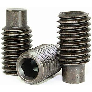 Socket Set Screws Full Dog Point M8-1.25 x 30mm (Quantity: 10) Alloy Steel, Metric Class 14.9-45H, Thermal Black Oxide, Hex Socket Drive