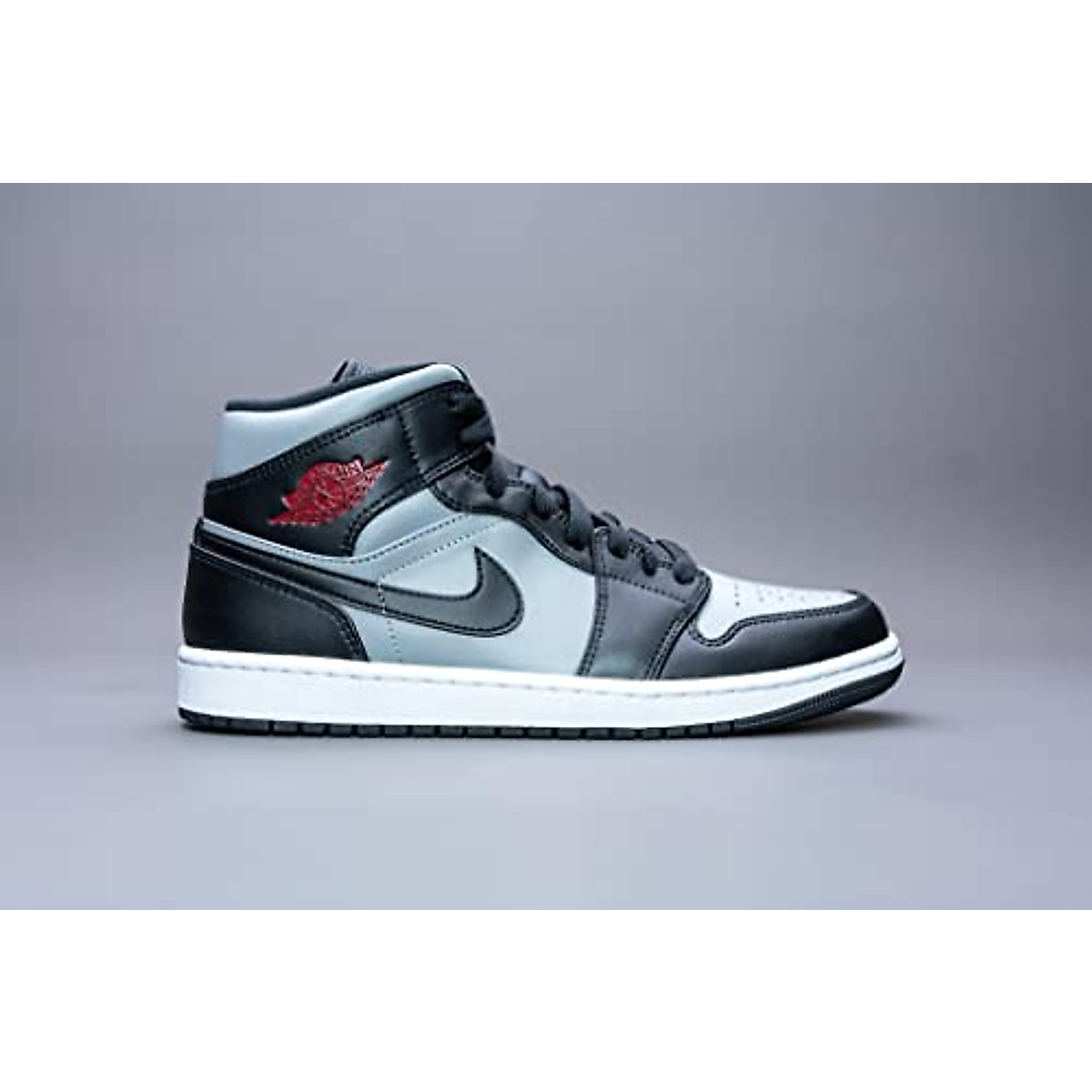 Nike Men's Air Jordan 1 Mid Sneaker, Armory Navy/White/Black, 8
