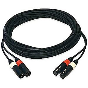 Whirlwind MK4PP25 Perfect Pair Dual Microphone Cable - 25 foot