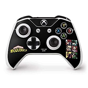 Skinit Decal Gaming Skin Compatible with Xbox One S Controller - Officially Licensed Funimation My Hero Academia Group Design