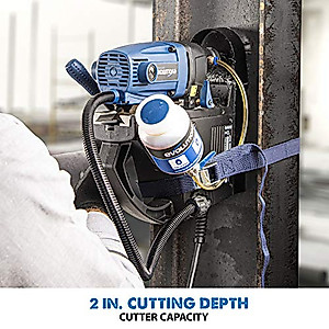 Evolution Heavy Duty 1-1/8 inch Industrial Magnetic Drill With Carry Case - S28MAG