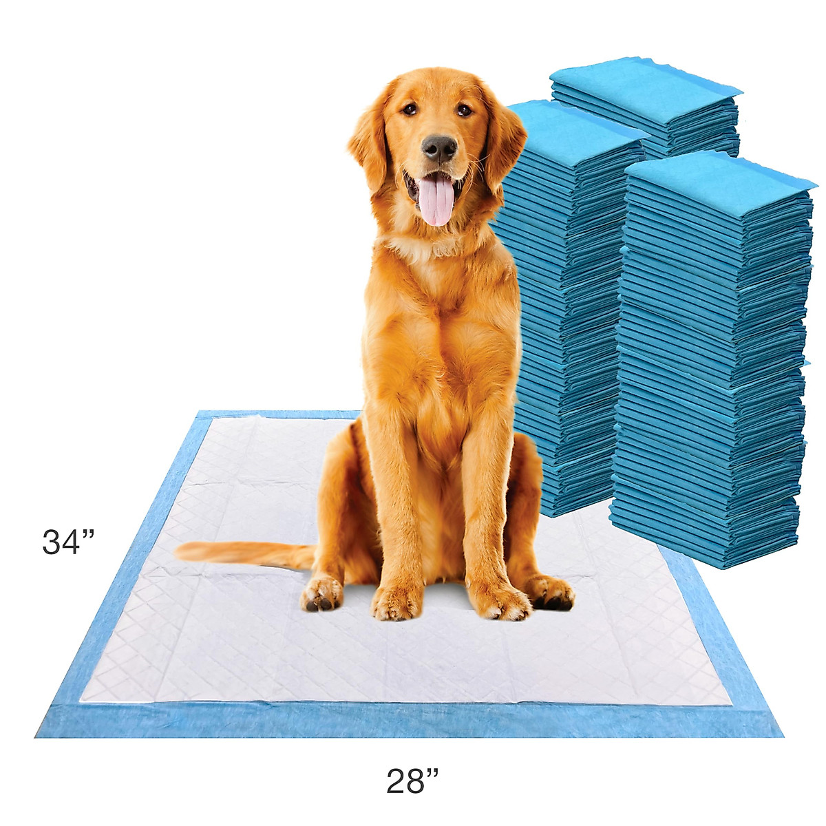 Four Paws Wee-Wee Superior Performance X-Large Pee Pads for Dogs - Puppy & Dog Pads for Potty Training - Dog Supplies for Housebreaking - 28" x 34" (150 Count)