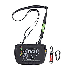 Rough Enough Small Black Crossbody Purse Cellphone Wallet Insert for Womens Teen Girls Travel