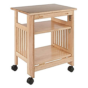 Winsome Wood Mission Home Office, Natural