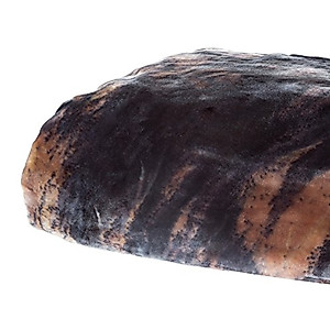 Lavish Home Wolf Blanket – 80x92-inch Printed Pair of Wolves Blanket - Plush Thick 8lb Faux Mink Queen Throw Blanket for Couch, Sofa, or Bed